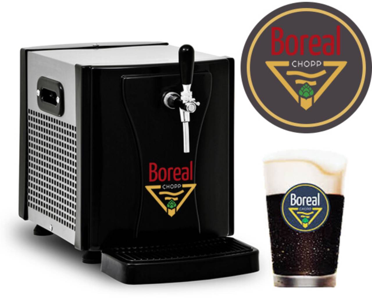 Barril chopp boreal black 10l, 15l, 30l e 50l. em Tietê, SP ...