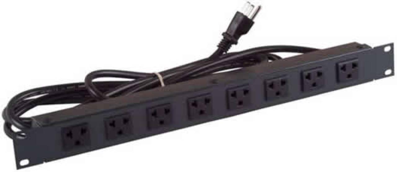 Calha com 8 tomadas padrão novo 10a ou 20 a para rack em Birigui, SP ...