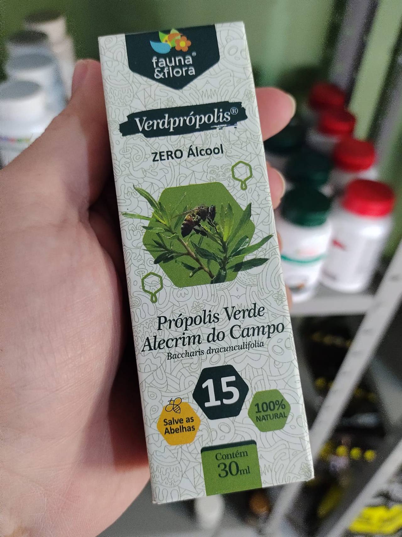 Própolis verde sem álcool verdprópolis fauna & flora 15% 30ml em ...