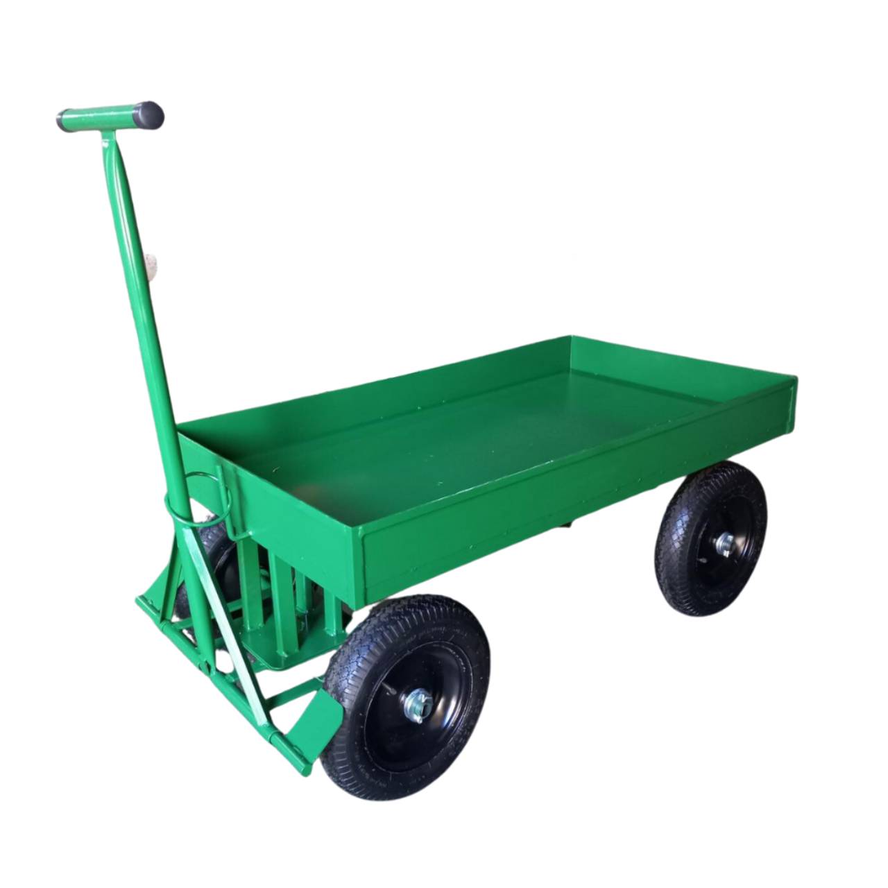 Carrinho plataforma 5 rodas c/ caçamba - direto da fábrica - bauru e ...