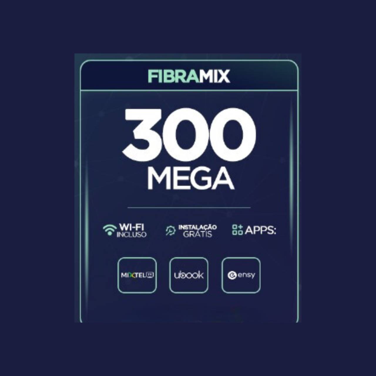 Fibra mix - 300 mega em Mineiros, GO | Classificados - Solutudo