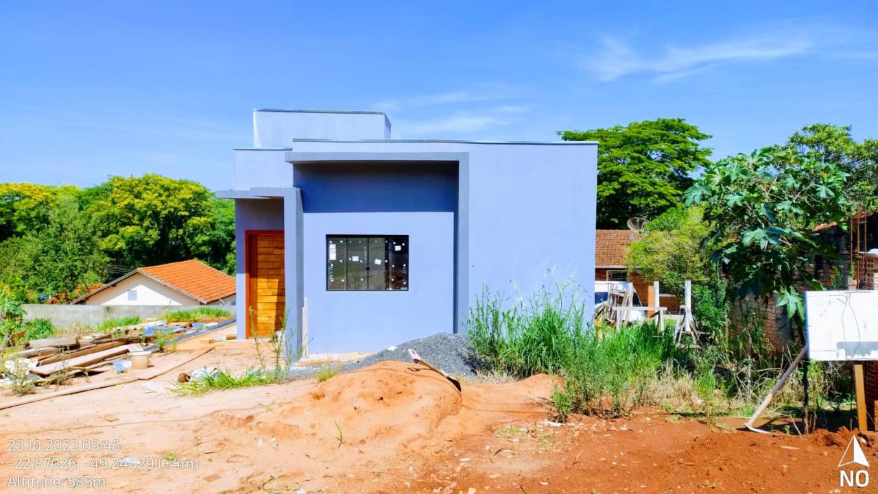 Construção de casa no bairro jardim rachel, águas de santa bárbara-sp ...