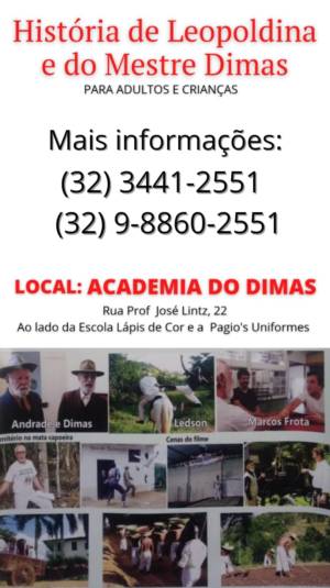 História de leopoldina e do mestre dimas em Leopoldina, MG ...