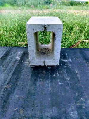 Meio bloco estrutural de concreto 14x19x19 – resistência e ...